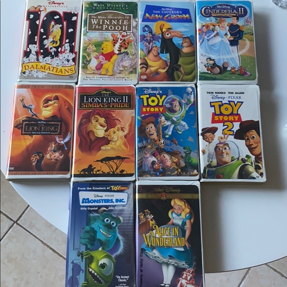 Disney | Other | Vintage Disney Collection Of Vhs Tapes | Poshmark